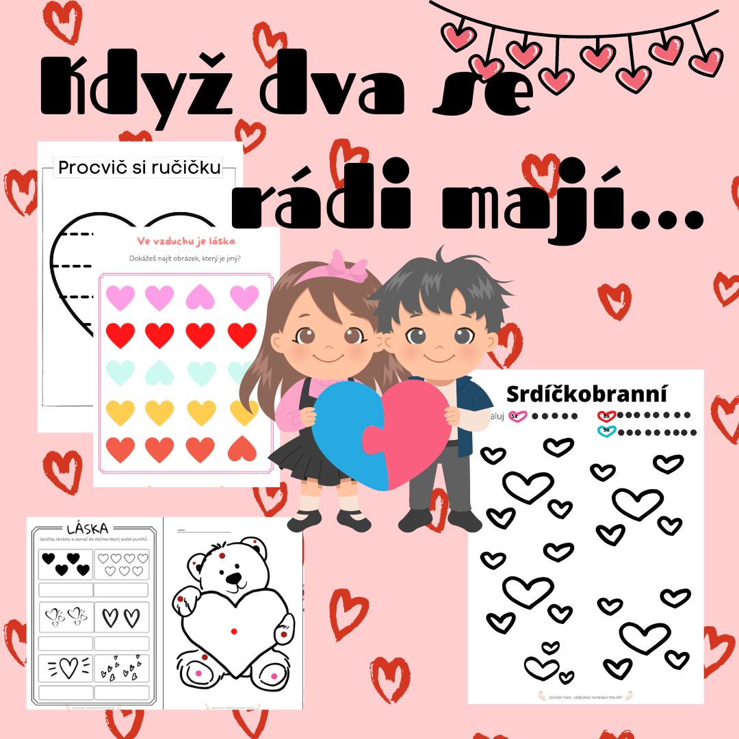 SVATÝ VALENTÝN | Inspirace (nejen) do školky